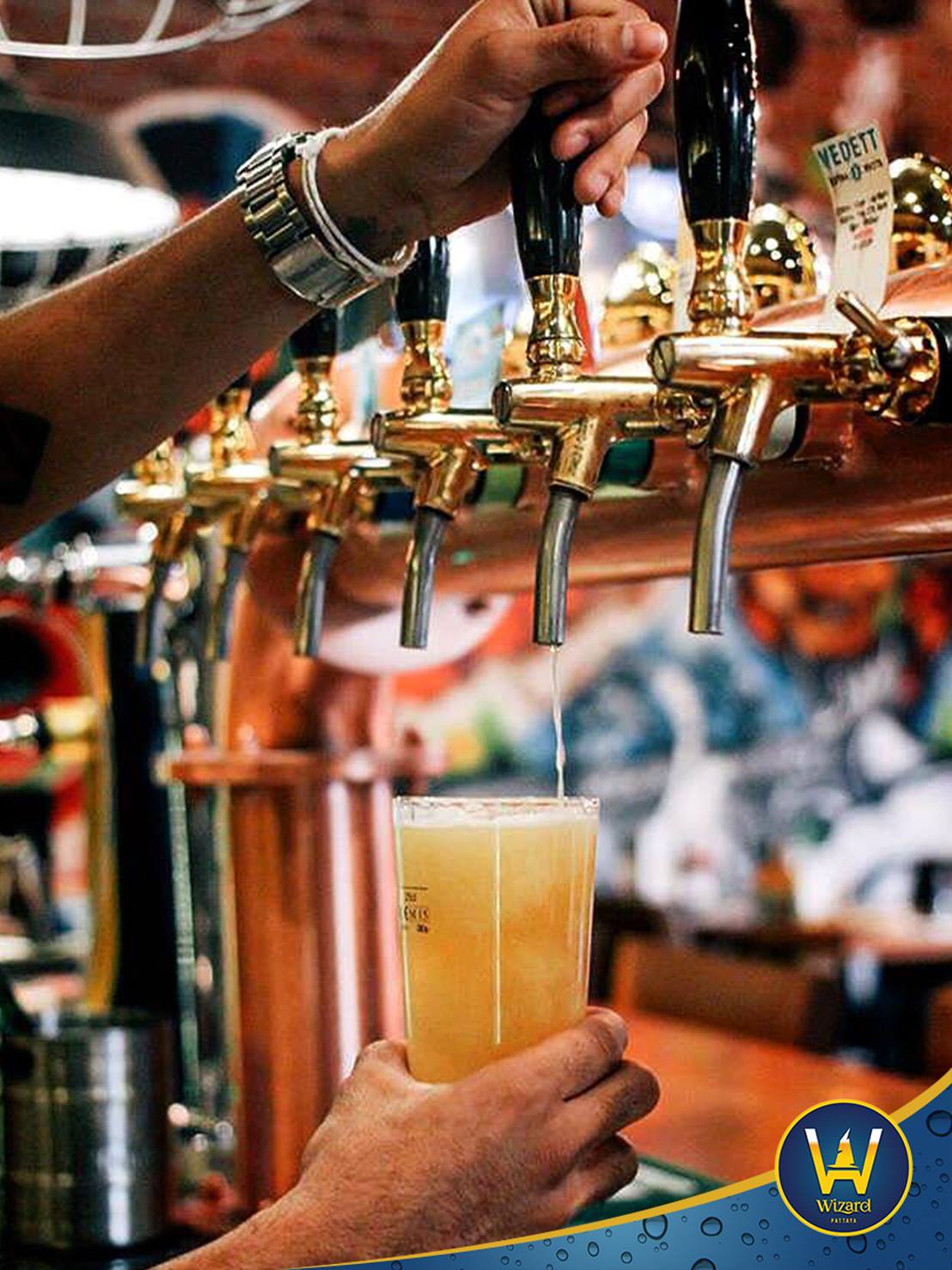The Beer Bridge – Wizard Beer | Pattaya